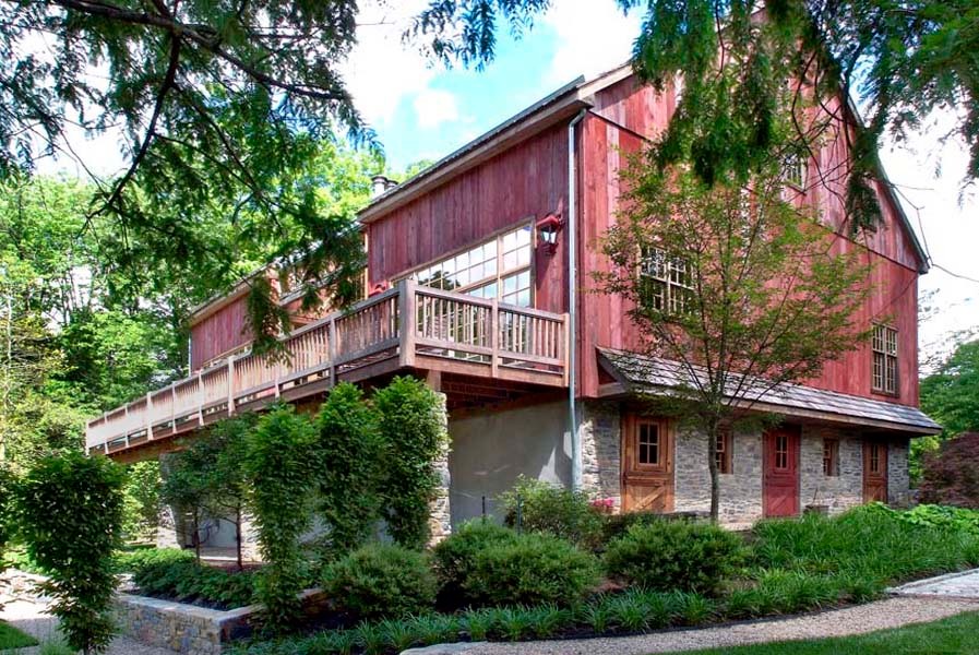 Bucks County Barn Renovation - Traditional - Exterior - Philadelphia ...