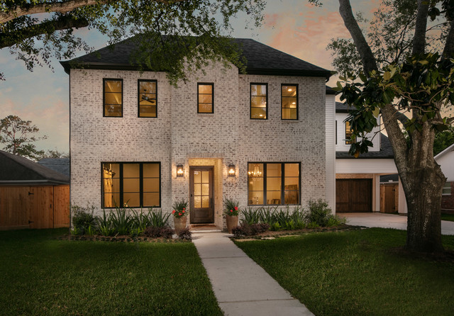 BuildFBG Meyerland Transitional - Transitional - House Exterior ...