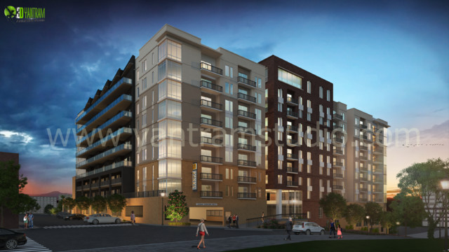 Building Exterior Design - Modern - Exterior - Other - by Yantram ...