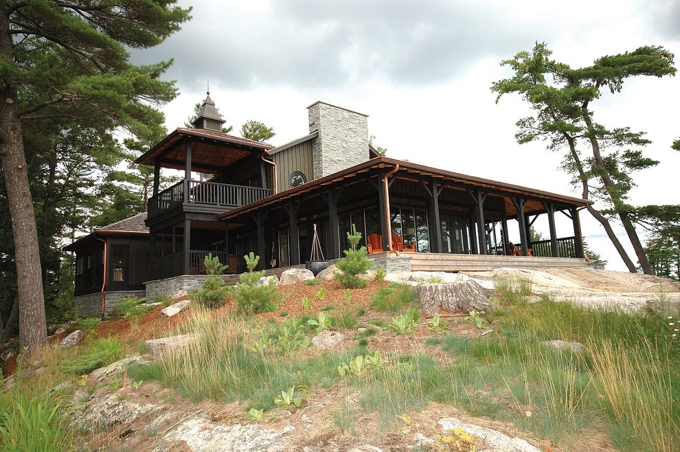 Bungay Island - Rustic - Exterior - Toronto - by Tamarack North | Houzz