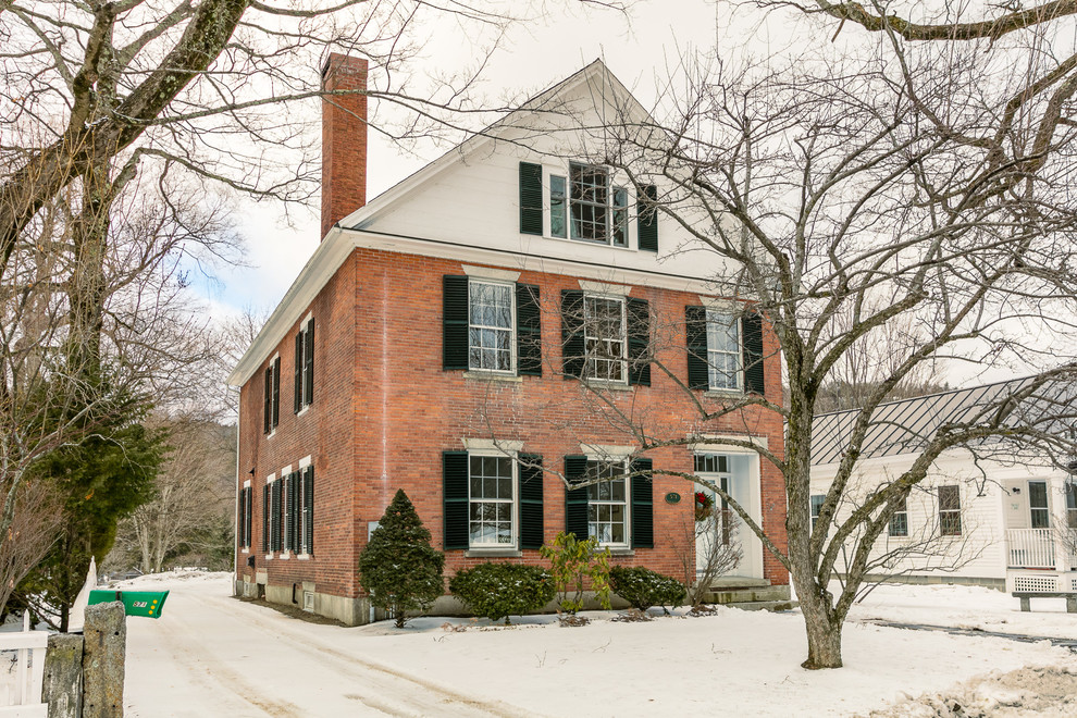 c. 1820 Federal Home Historic Renovation - Traditional - Exterior ...
