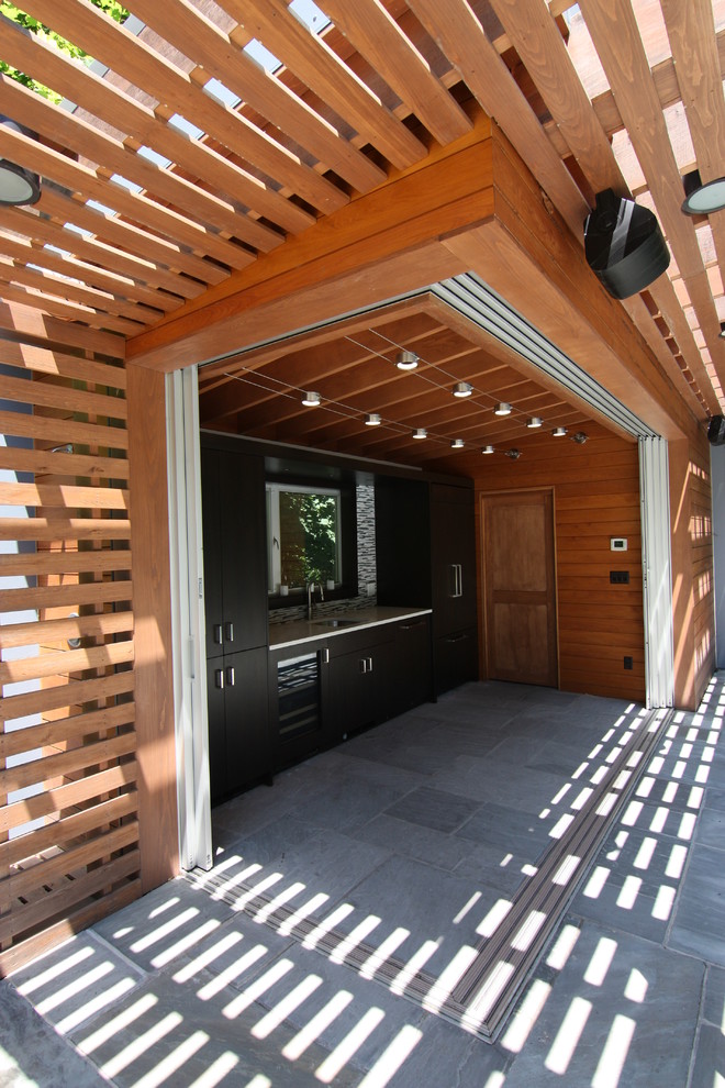 Cabana - shade overhang - Contemporary - Exterior - New York - by ...