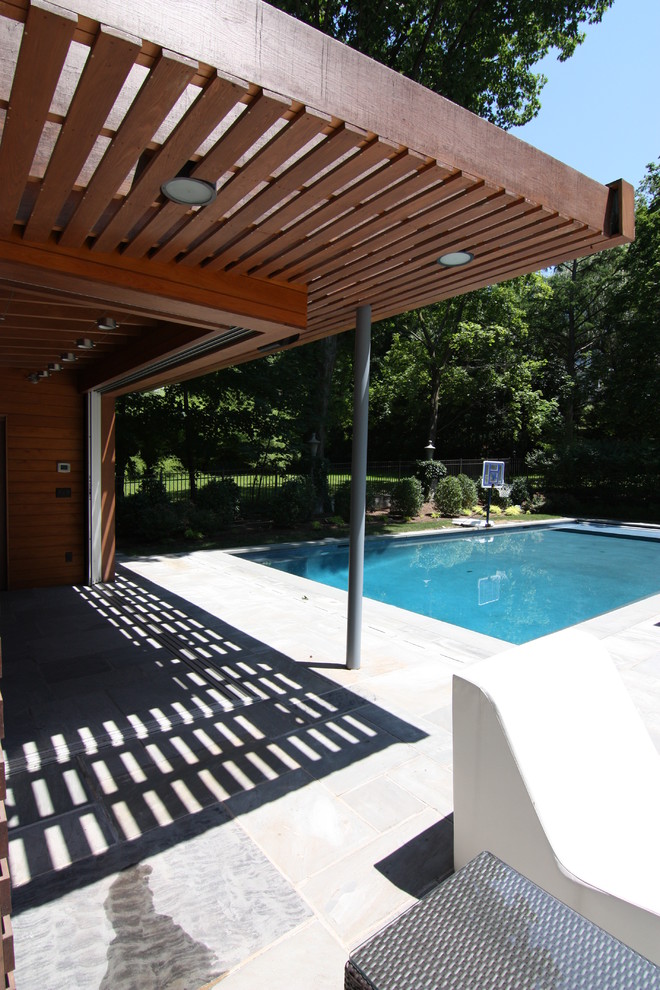 Cabana - shade overhang - Contemporary - Exterior - New York - by ...