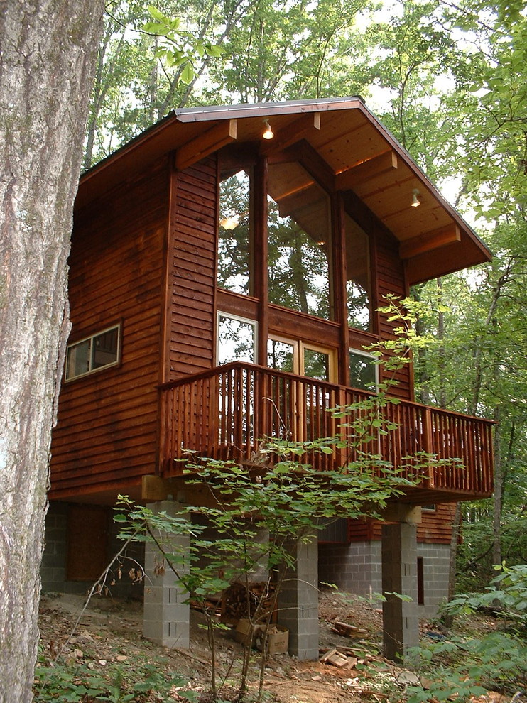 Cabin in the Woods - Craftsman - Exterior - Other - by Matthias J ...