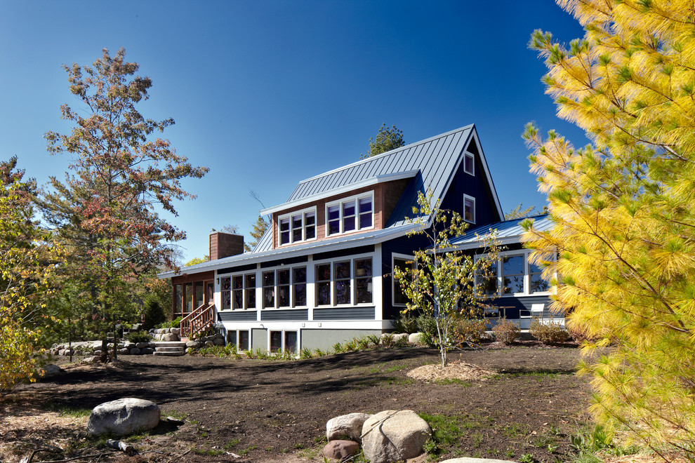 Cabin on Johnson Lake - Traditional - Exterior - Minneapolis - by M ...