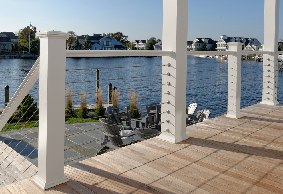 Cable Railing - Beach Style - Exterior - New York - by American Choice ...