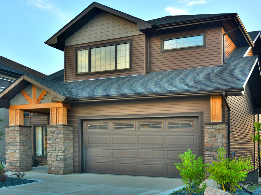 Cabot Brown Vinyl Siding - Contemporary - Exterior - Other - by Kaycan ...