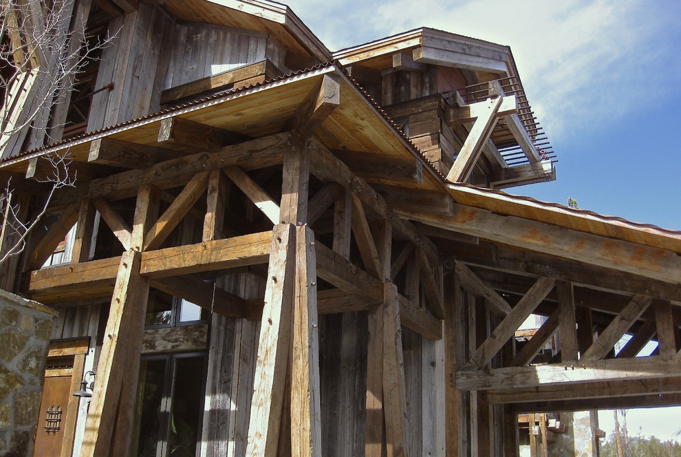 Calecho Breckenridge Colorado Mining Theme Home - Rustic - Exterior ...