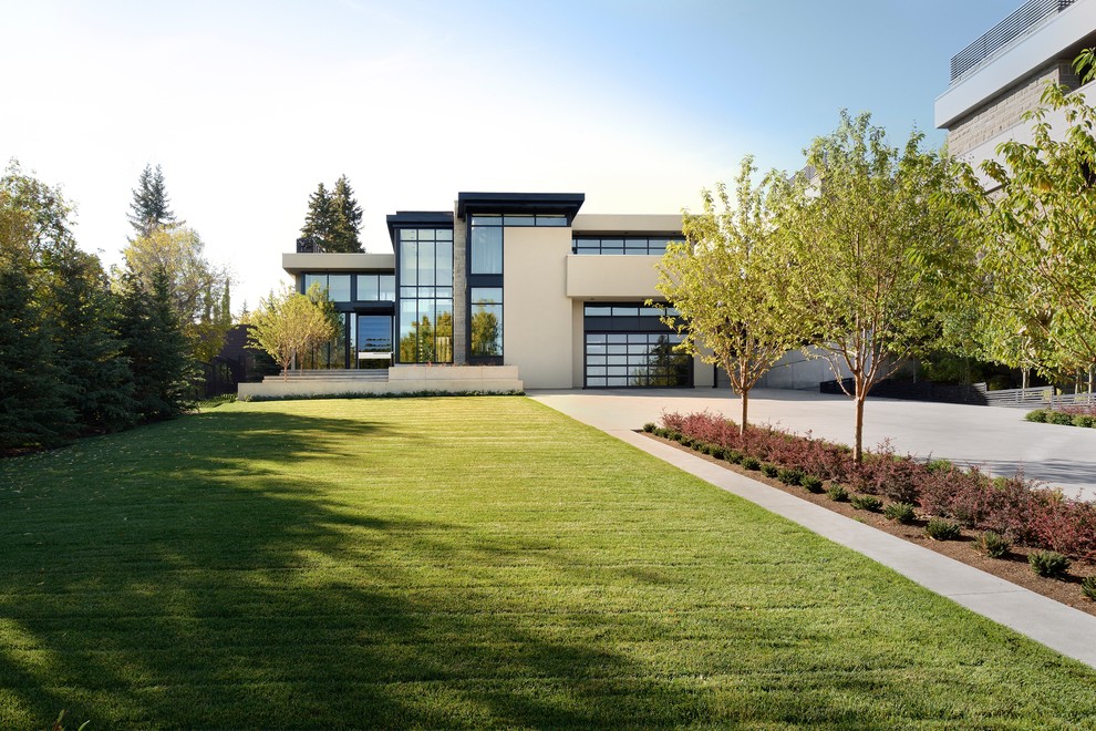 Calgary Inner City Modern Home - Modern - Exterior - Calgary - by ...