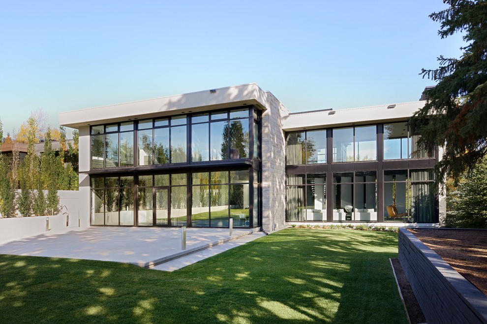 Calgary Inner City Modern Home - Modern - Exterior - Calgary - by ...