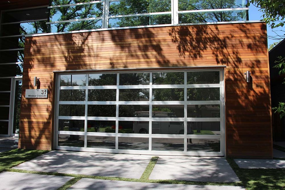 Calgary Kayu Batu Exterior Siding Renovation - Modern - Exterior ...