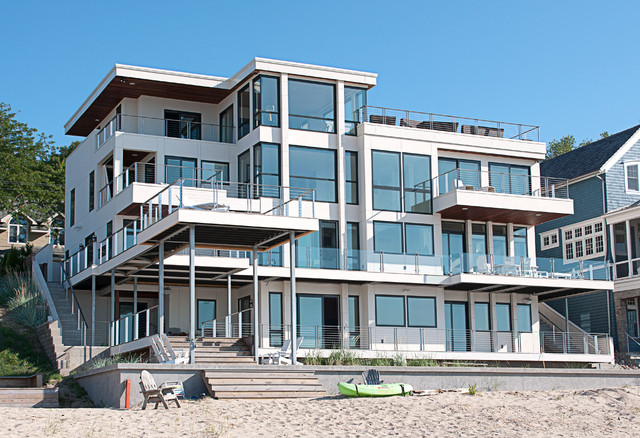 Lake Michigan Beach House Architecture