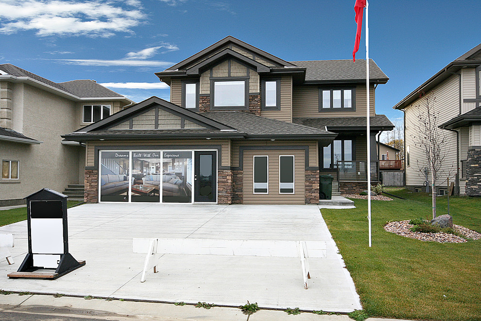 Cameron model Show Home - Contemporary - Exterior - Edmonton - by ...