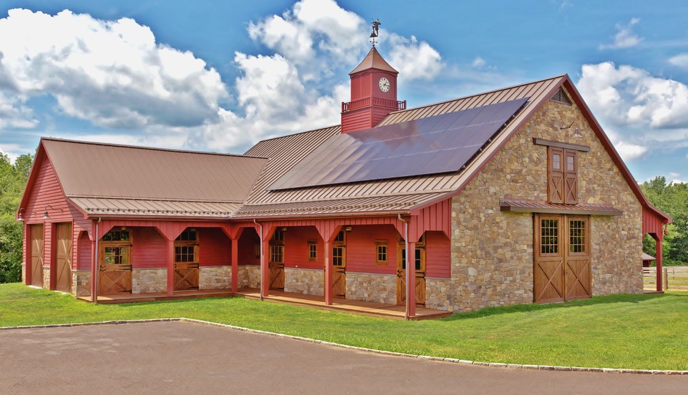 Camp Kent Farm - Farmhouse - Exterior - Bridgeport - by King ...