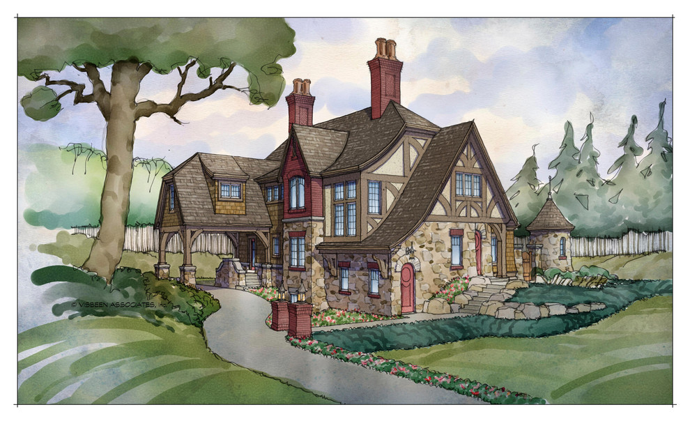 Canterbury - Storybook Collection - Traditional - Exterior - Grand ...