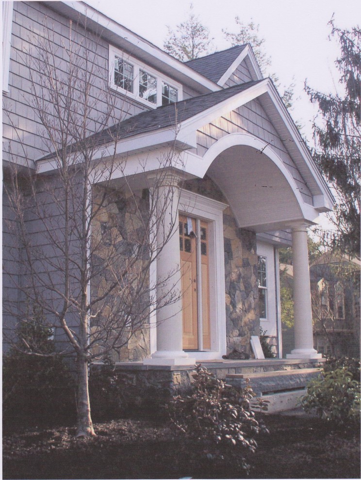 Canton, MA front entry portico - Traditional - Exterior - Boston - by ... Canton, MA front entry portico - Traditional - Exterior - Boston - by ...