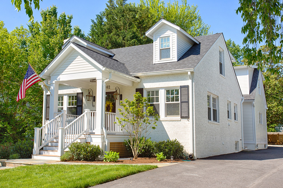 Cape cod addition - Traditional - Exterior - DC Metro - by Moser ...