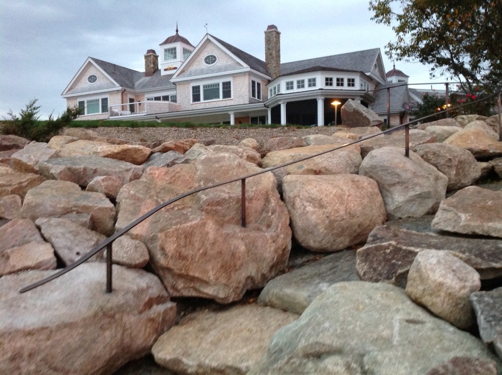 Cape Cod Beach Railing - Beach Style - Exterior - Boston - by Artisan ...