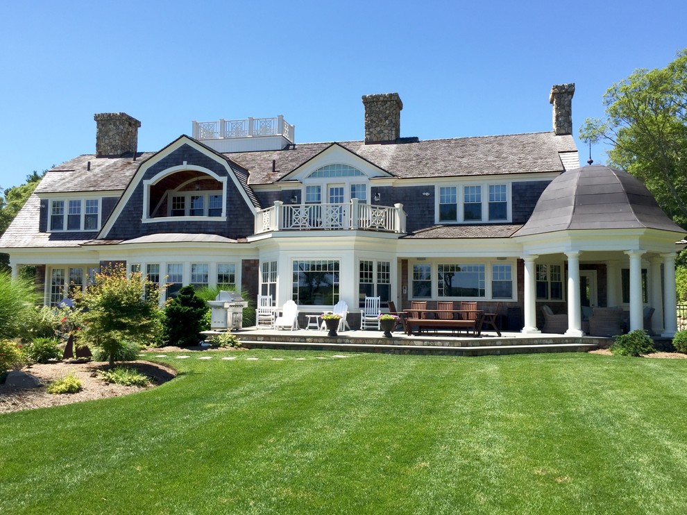 Cape Cod Shingle Style Home - Beach Style - Exterior - Boston - by JB ...