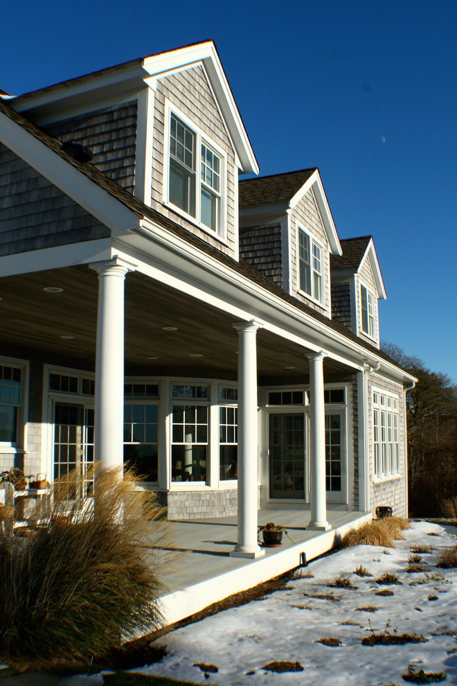 Cape House - Buzzards Bay - Traditional - Exterior - Boston - by Steven ...