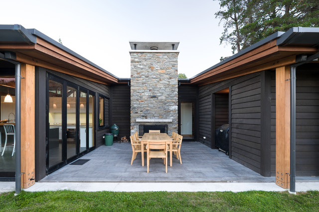 Cardrona River House - Façade - Dunedin - par Mason & Wales Architects ...