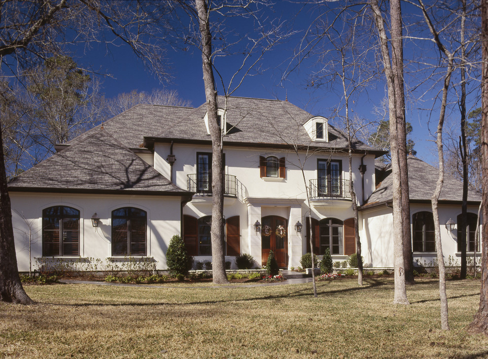 Carlton Woods Custom Home - Exterior - Houston - by Acreage | Houzz