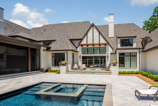 Carmel Club Modern English Country Country House Exterior