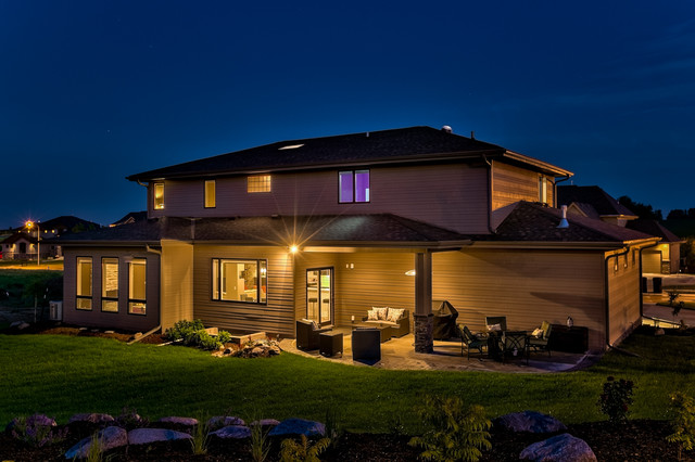 Carmen 2 Story by Sierra Homes Omaha - Contemporain - Façade - Omaha ...