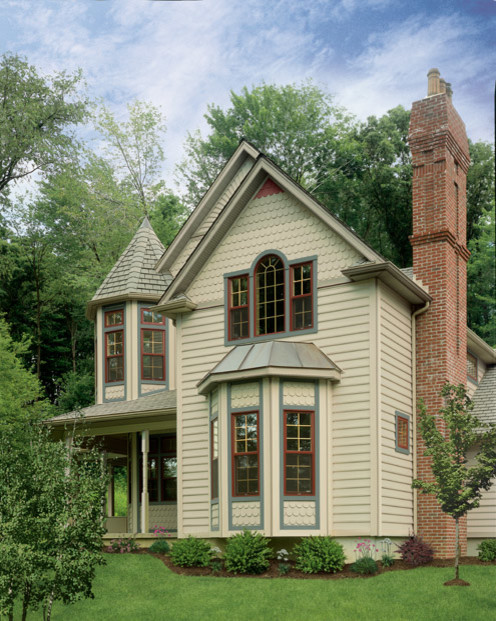 Carolina Beaded™ Vinyl Siding - Victorian - Exterior - Philadelphia ...