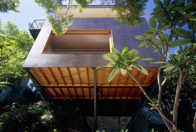 Carport Treehouse - Contemporary - Exterior - Sydney - by Andrew Burges ...