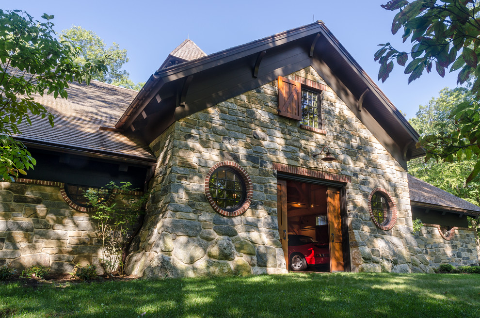 Carriage House/Barn -Award winner - Rustic - Exterior - New York - by ...