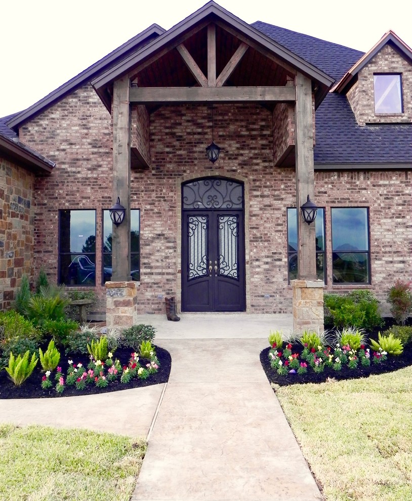 Casa Imperial - Rustic - Exterior - Houston - by Built Green Custom ...