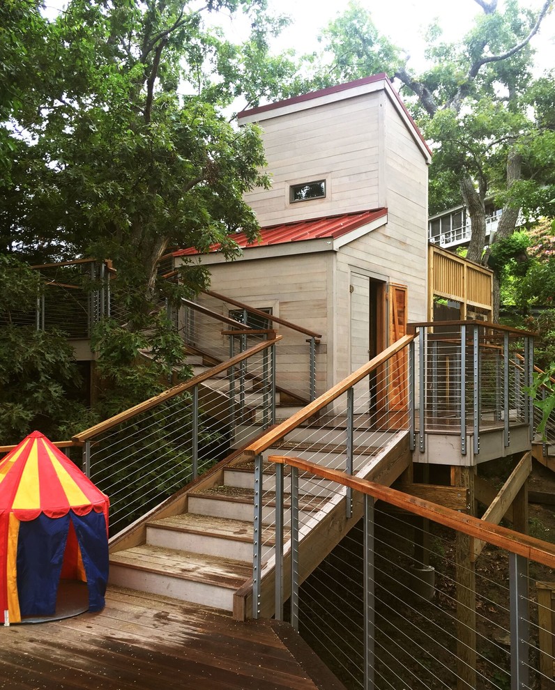 Cascading site stairs - Contemporary - Exterior - Boston - by ...