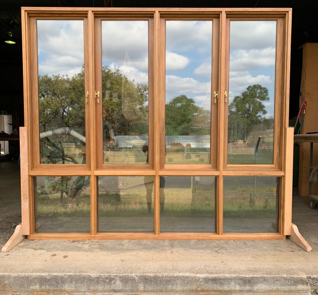 Casement Windows in Spotted Gum - Contemporary - Exterior - by Teal ...