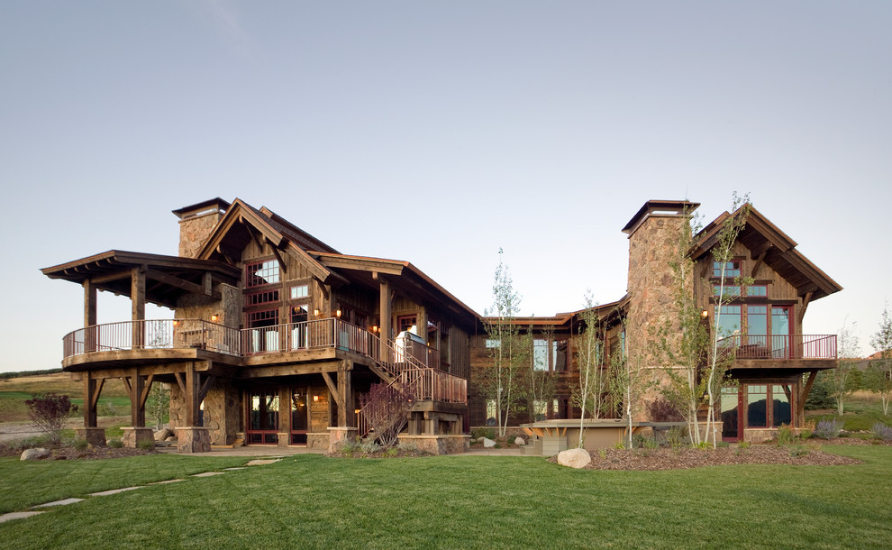 Catamount Ranch - Rustic - Exterior - Denver - by Amaron Folkestad GC ...