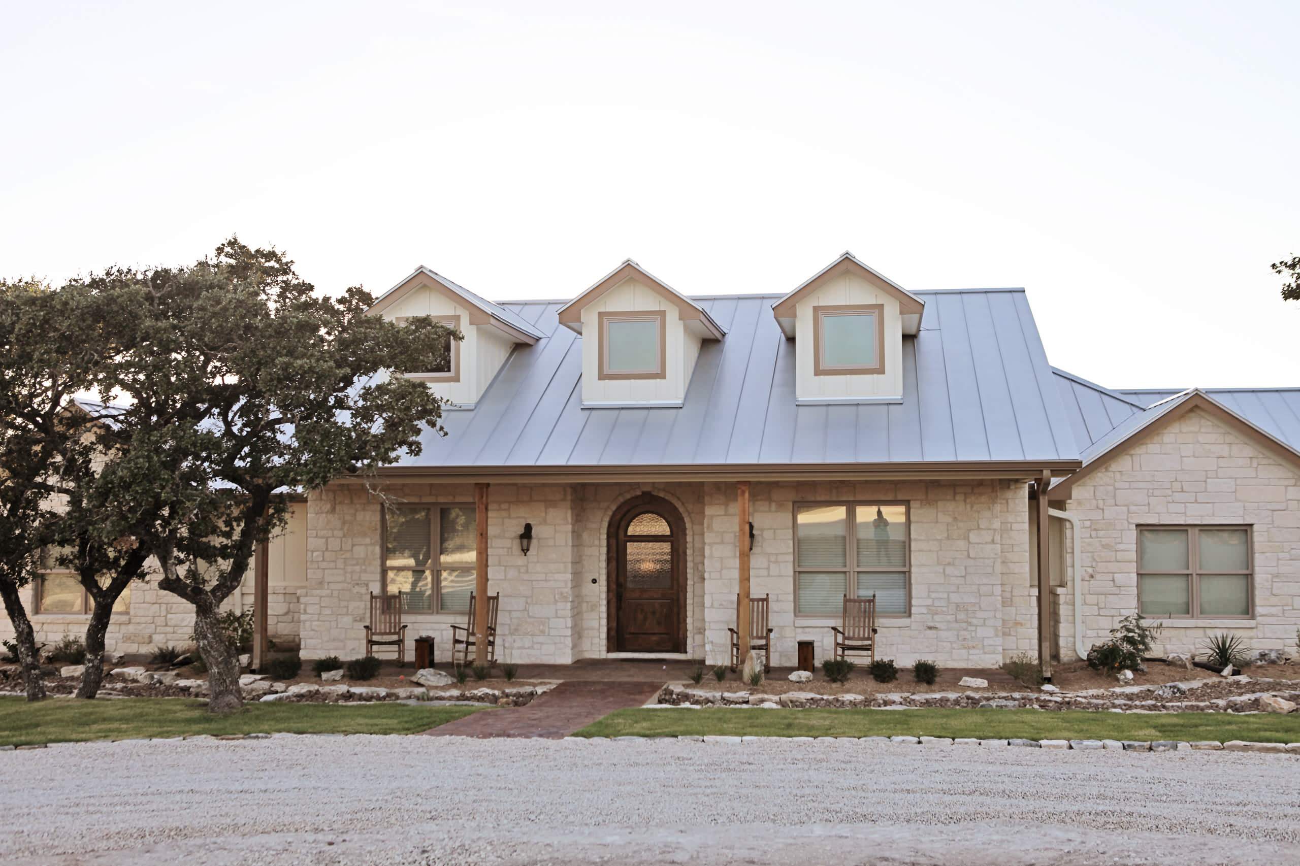 Southern Country Homes Limestone Timeless Appeal: A Limestone Home