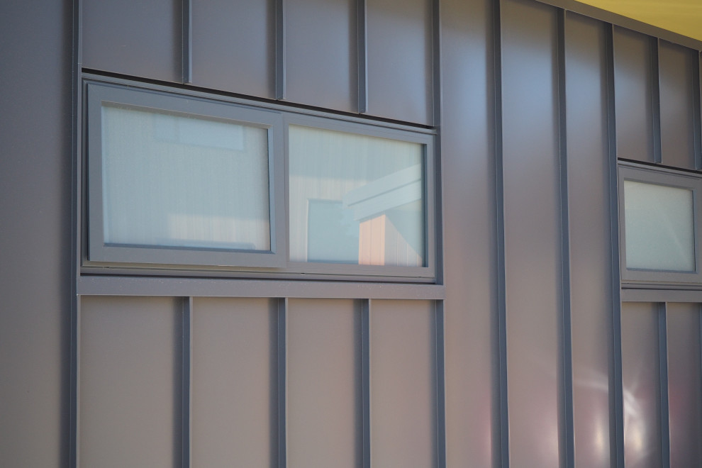 Cedar and Metal cladding Hill build - Modern - Exterior - Christchurch ...