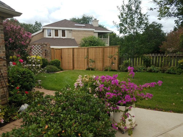 Cedar Fence & Cedar Privacy Screens - Transitional - Exterior - Austin ...