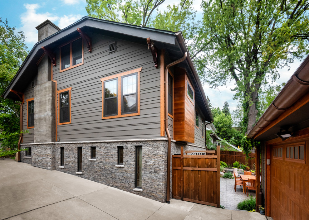 Cedar Trim and Accents - Craftsman - Exterior - Minneapolis - by Mantis ...