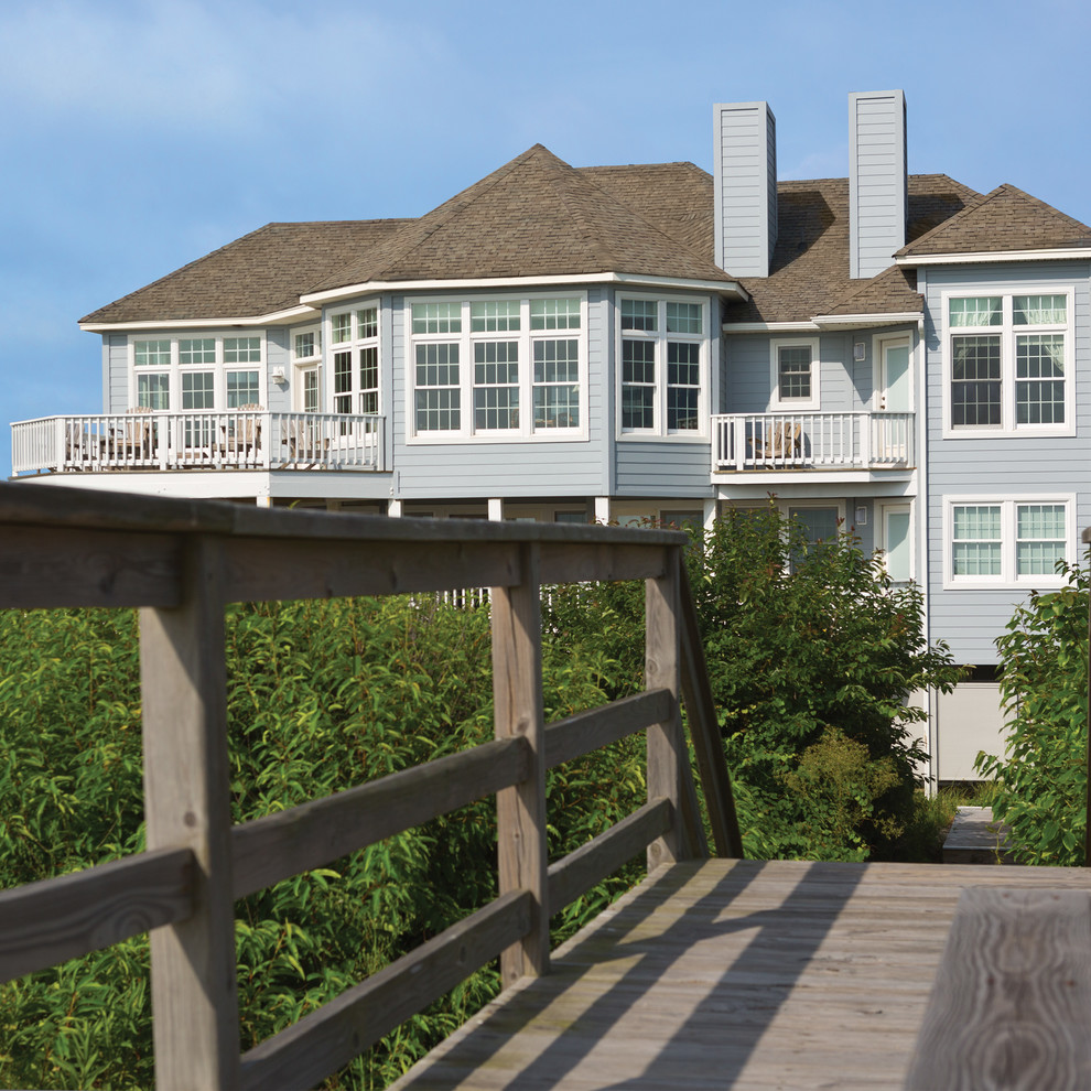 Celect® Cellular Composite Siding by Royal® - Contemporary - Exterior ...