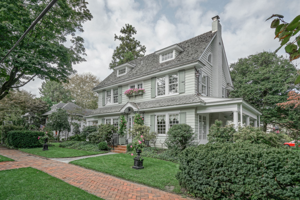 Center Hall Colonial - Traditional - Exterior - Philadelphia - by Jay ...
