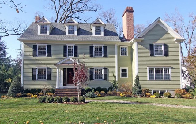Center Hall Colonial Landscaping Beautiful Center Hall Colonial For