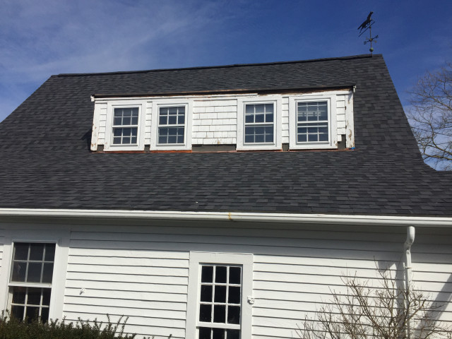 Certainteed Landmark Pro in Moire Black - Traditional - House Exterior ...