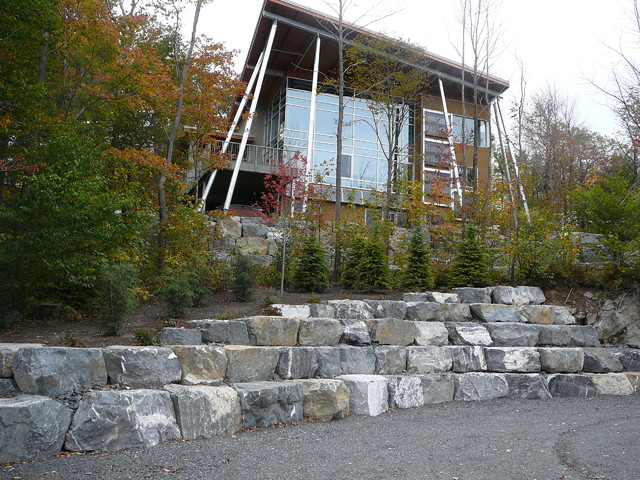 Chalet Sutton - Contemporáneo - Fachada - Montreal - de Paysages Rodier ...
