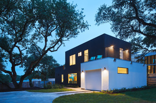 Chelsea ADU - Dusk - Contemporary - Exterior - Austin - by Davey ...