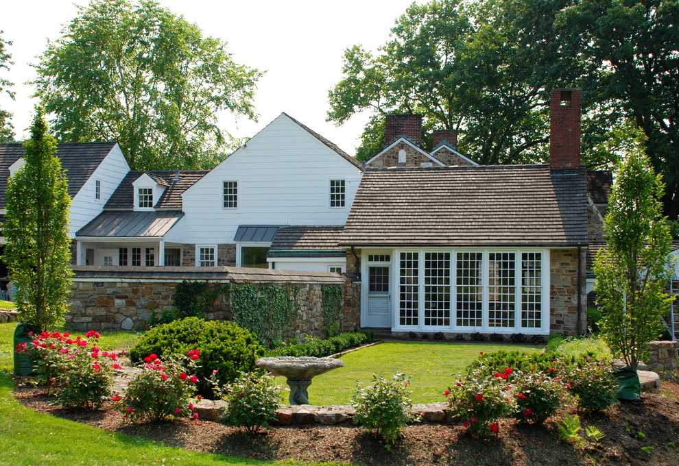 Chester County Farm House - Traditional - Exterior - Philadelphia - by ...