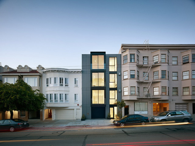 Chestnut Residences, Edmonds + Lee Architects - Modern - Exterior - San ...
