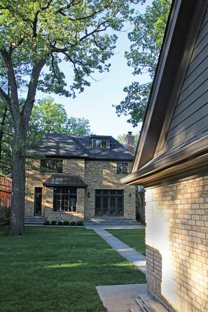Chicago Buff house - Traditional - House Exterior - Chicago - by ...