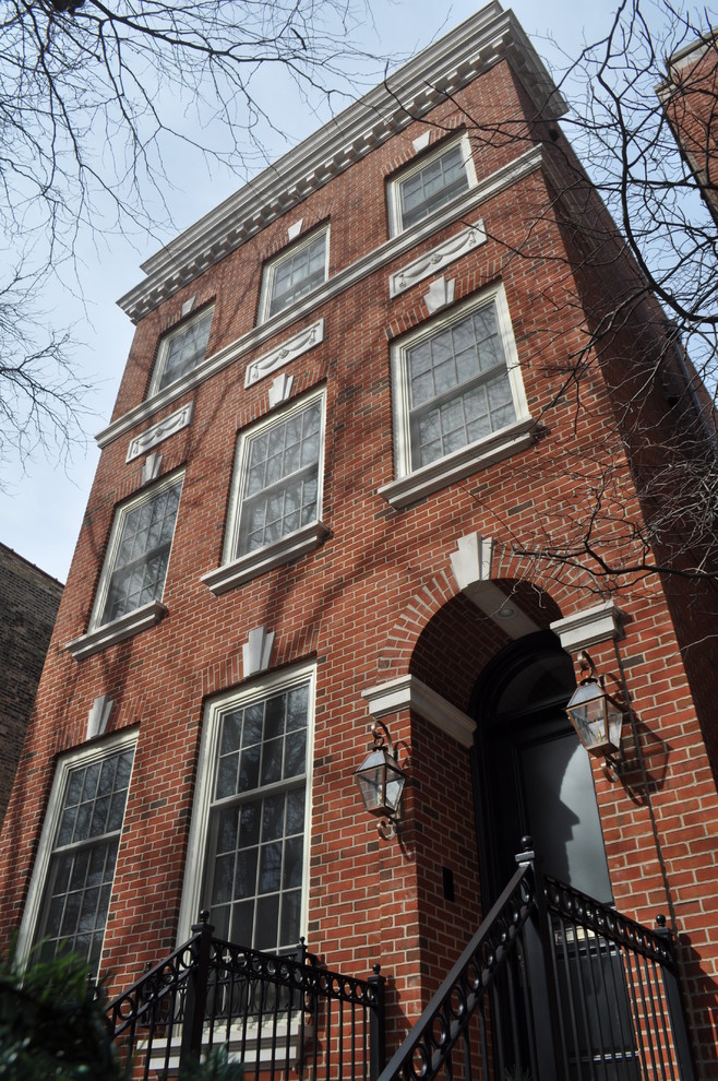 Chicago Federal Revival New Construction - Traditional - Exterior ...
