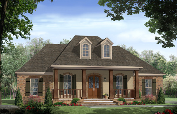 Chicago House Plans - Traditional - Exterior - Chicago - by House Plan ...